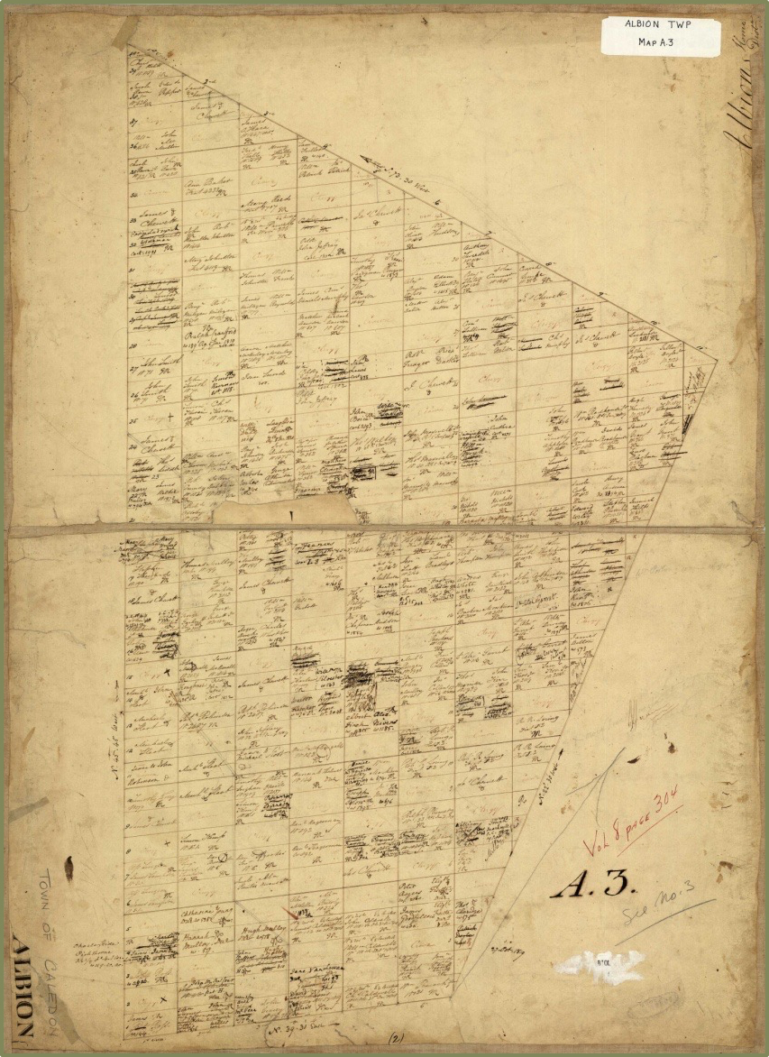 Founding of Bolton – 1821 – Albion Bolton Historical Society