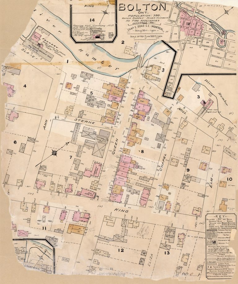 Goad’s Insurance Map 1891 – Albion Bolton Historical Society